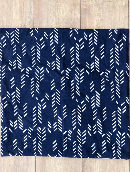 Symbology Organic Cotton Reversible Sham in Art Deco/Stylized Feather ...